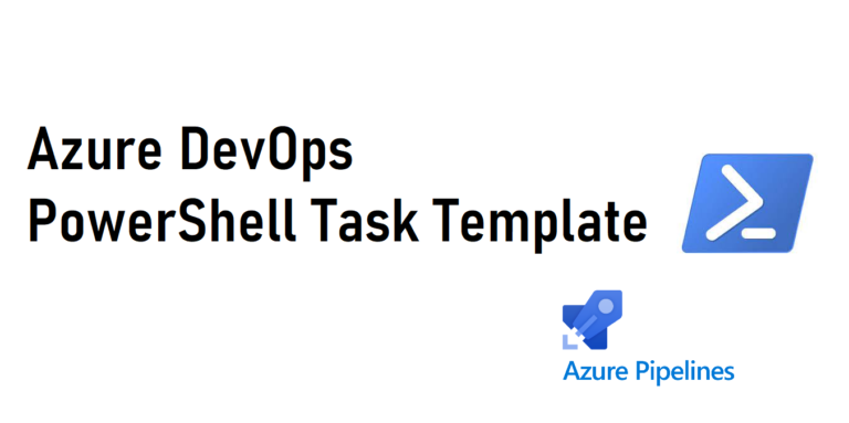 Azure Devops Powershell Task Template John Folberth